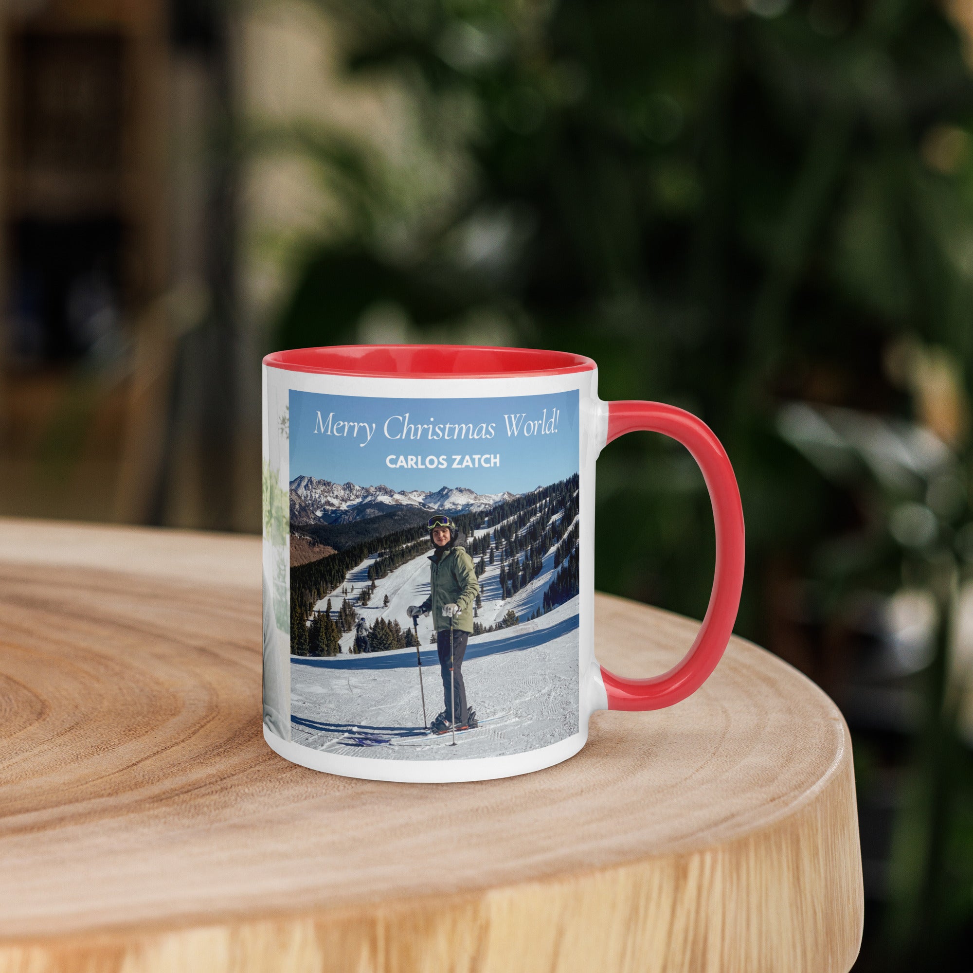 Merry Christmas World! Mug – Carlos Zatch Official Store